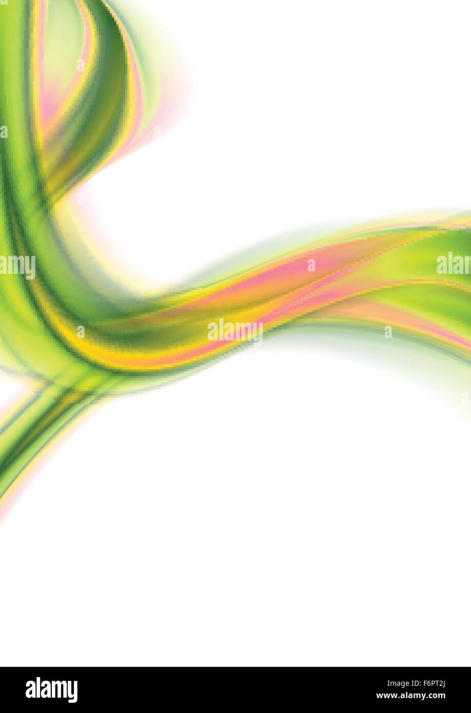 Smooth bright waves abstract background. Vector graphic design Stock ...