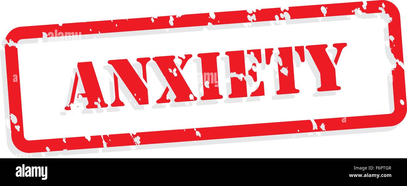 Anxiety vector vectors hi-res stock photography and images - Alamy