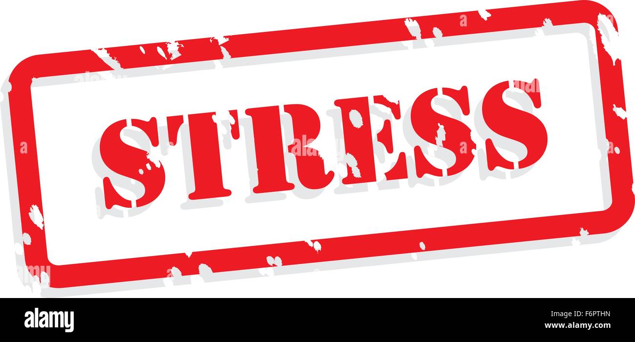 Stress vector vectors hi-res stock photography and images - Alamy