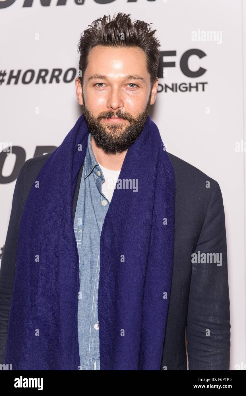 New York, NY, USA. 18th Nov, 2015. Chris Benz at arrivals for #HORROR ...