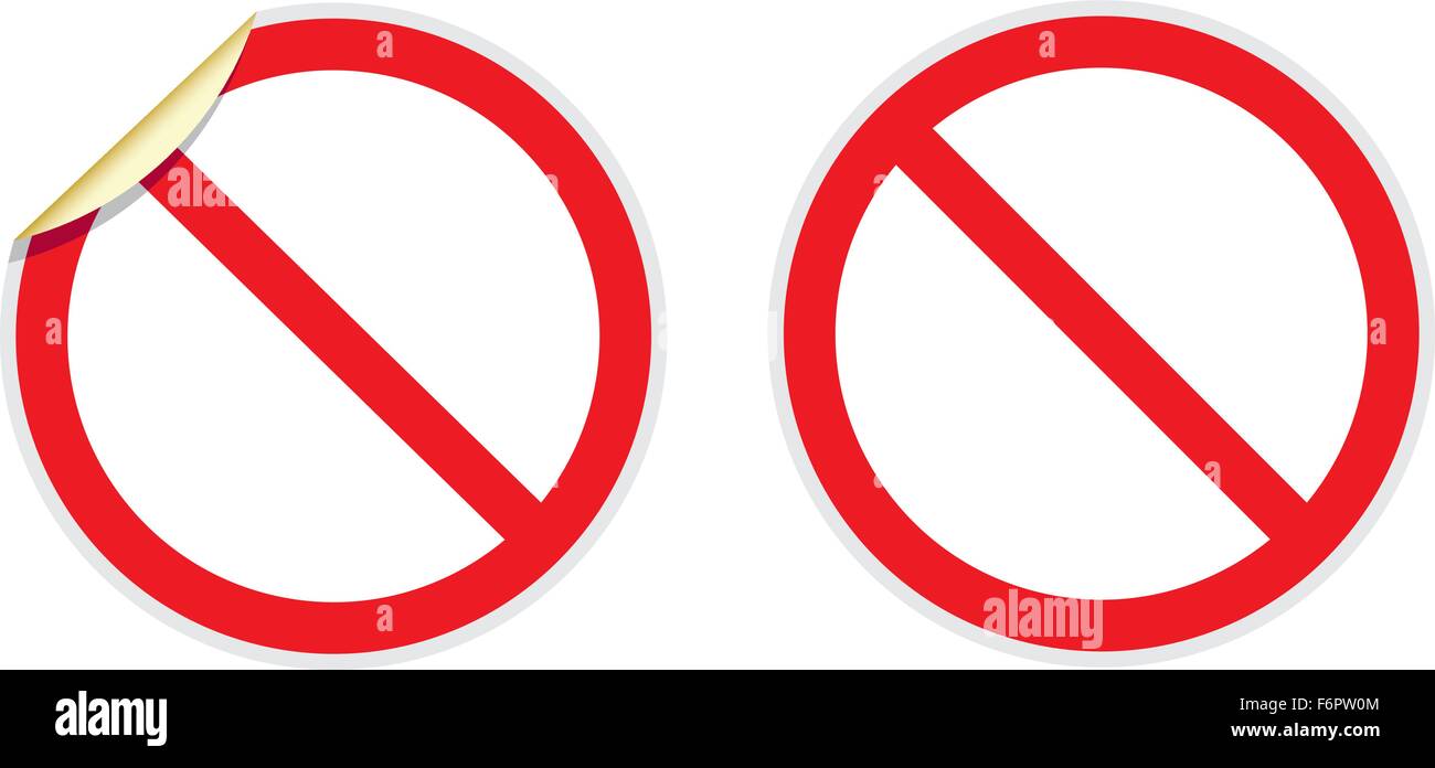 Prohibited activities sign Stock Vector Images - Alamy