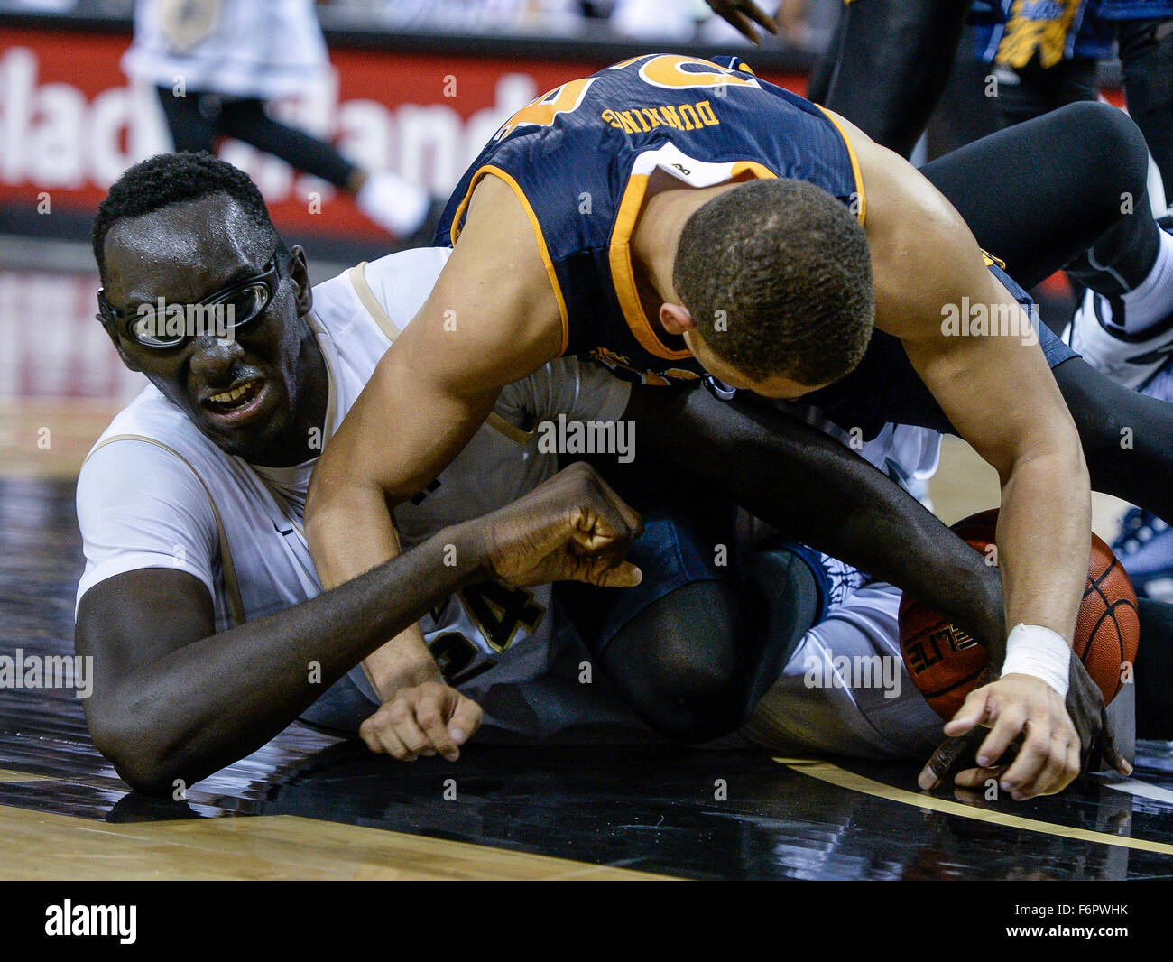Orlando, FL, USA. 18th Nov, 2015. UCF Knights center Tacko Fall (24 ...
