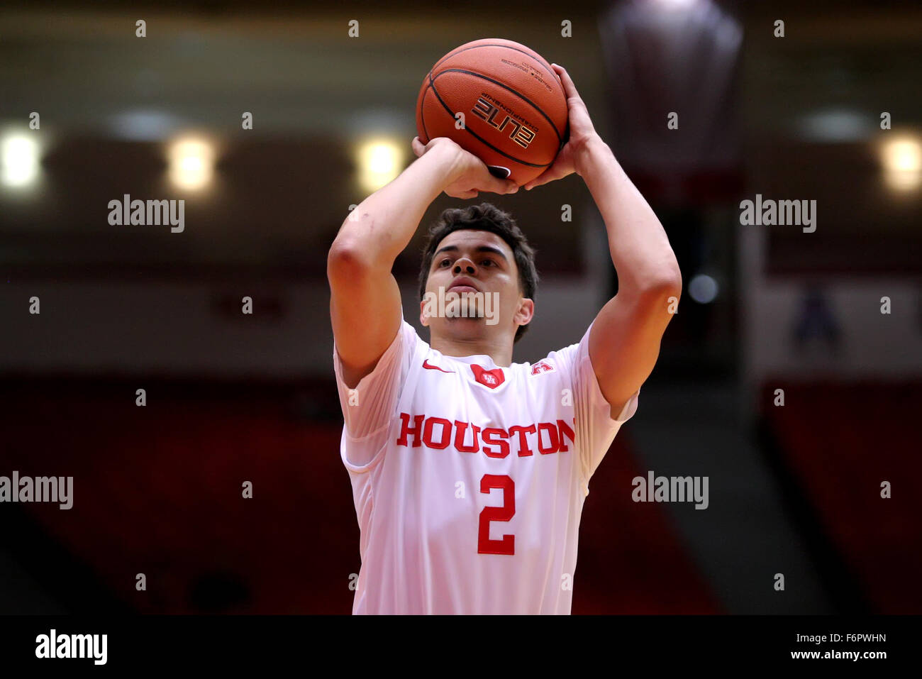 Houston, TX, USA. 18th Nov, 2015. University of Houston guard Rob Gray ...