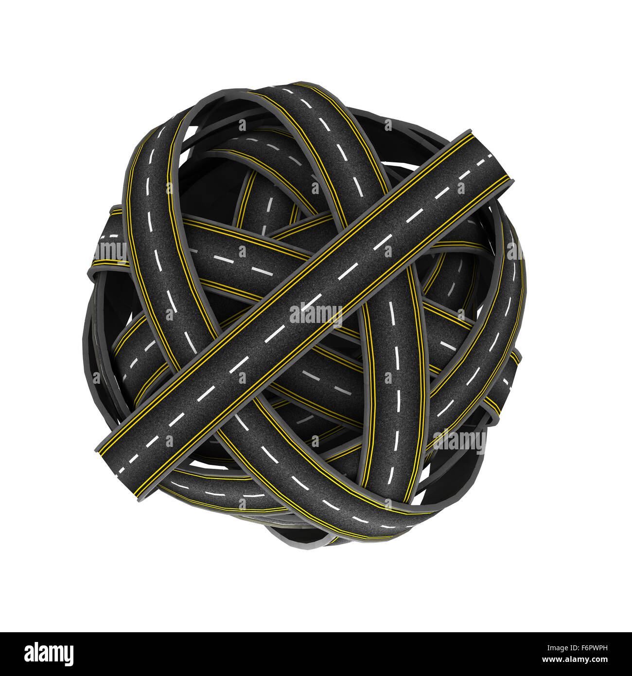 Journey by road Cut Out Stock Images & Pictures - Alamy