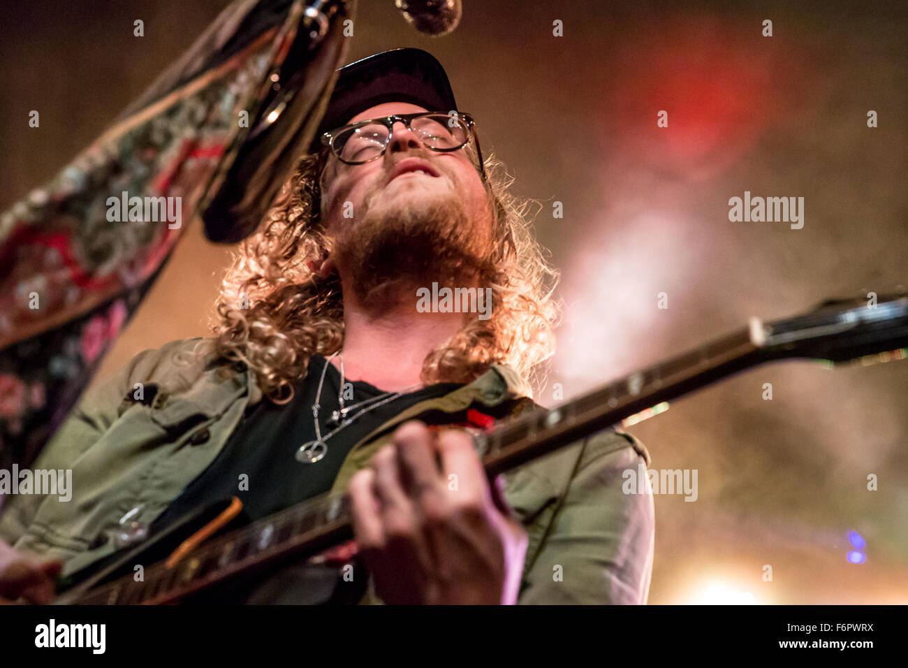 Detroit, Michigan, USA. 17th Nov, 2015. ALLEN STONE performing on his ...
