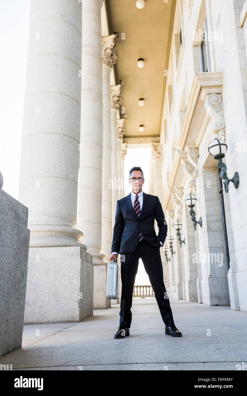 Person standing front courthouse hi-res stock photography and images ...