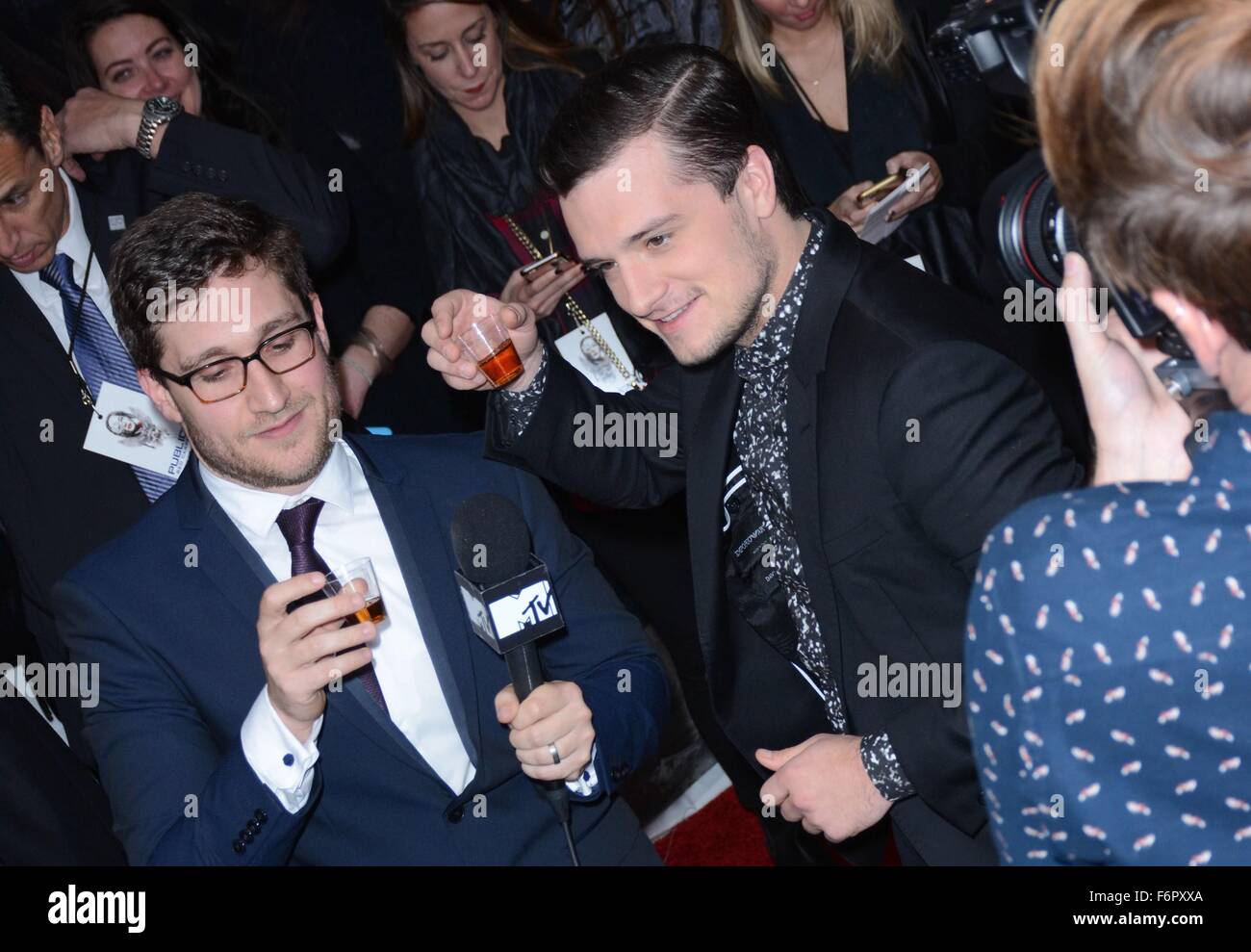 New York, NY, USA. 18th Nov, 2015. Josh Horowitz of MTV, Josh ...
