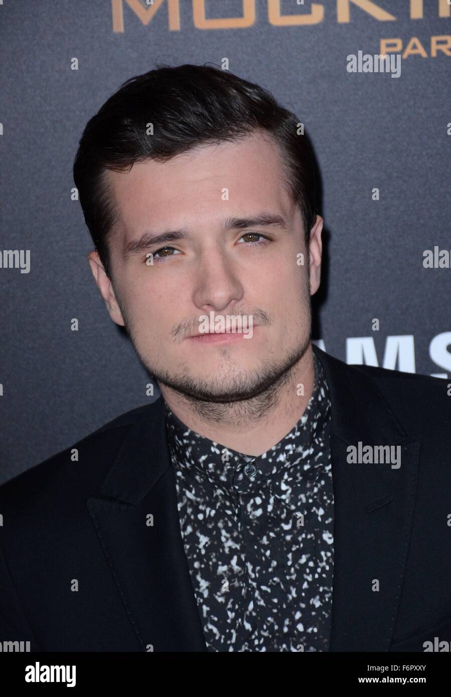 New York, NY, USA. 18th Nov, 2015. Josh Hutcherson at arrivals for THE ...