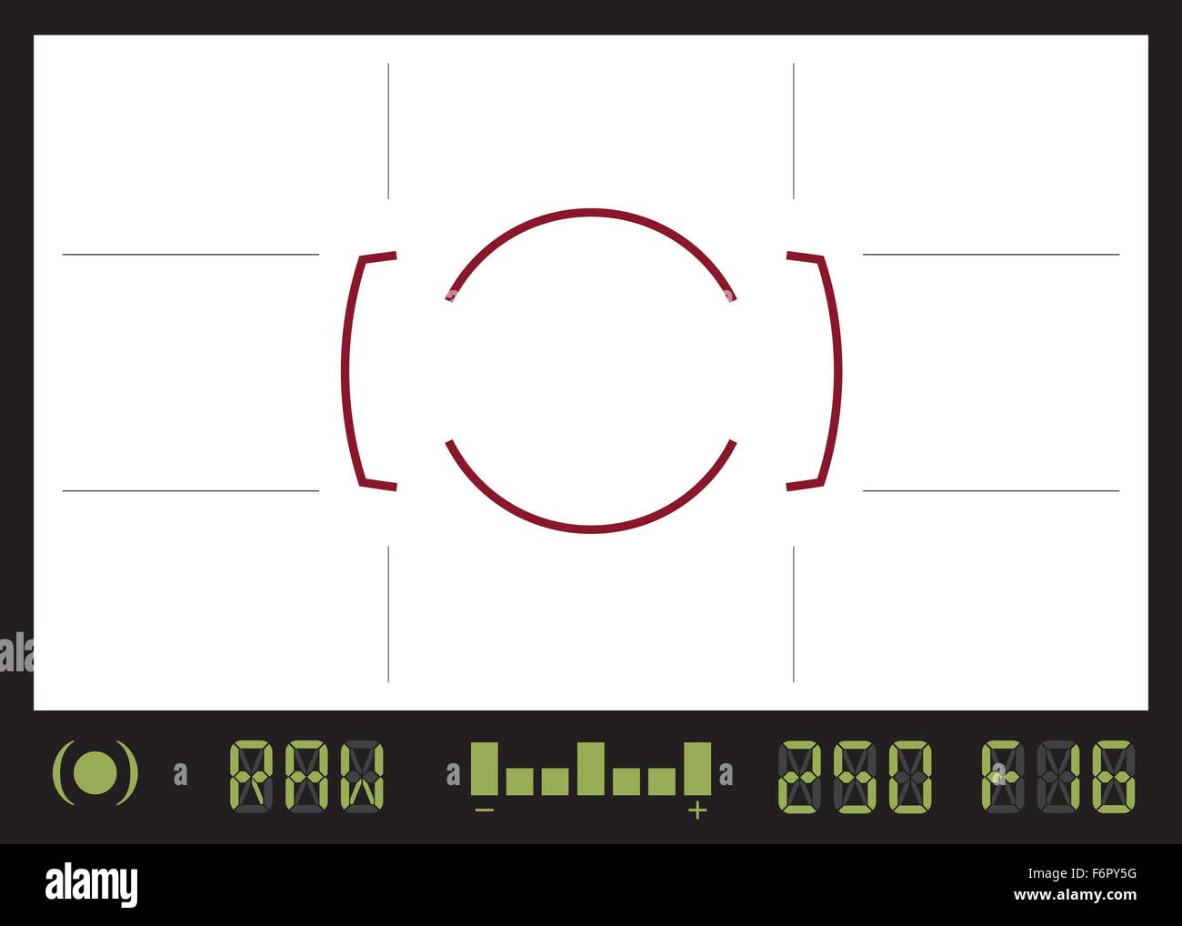 Viewfinder vector vectors Stock Vector Images - Alamy