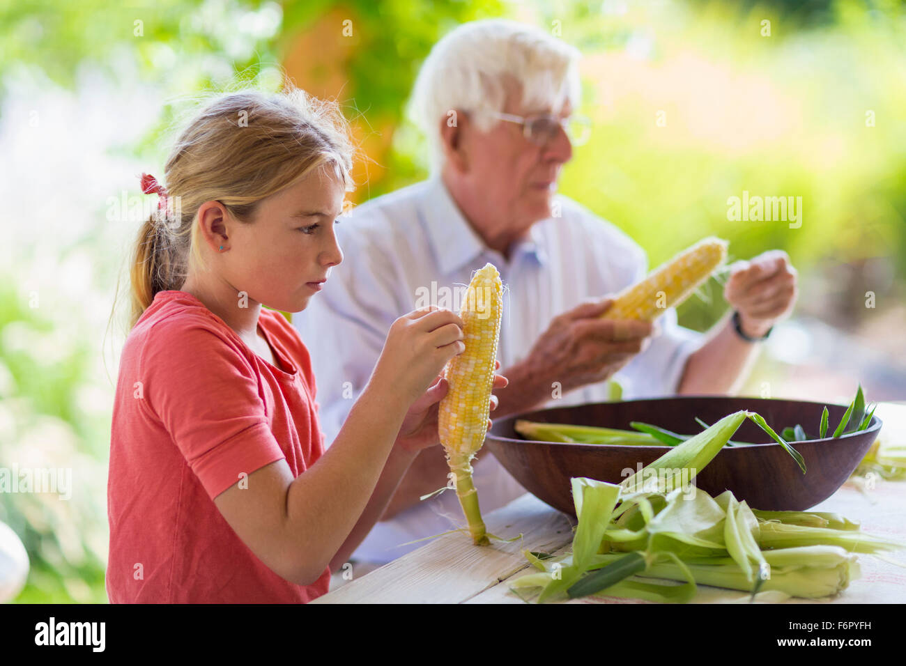 Shucking High Resolution Stock Photography and Images - Alamy