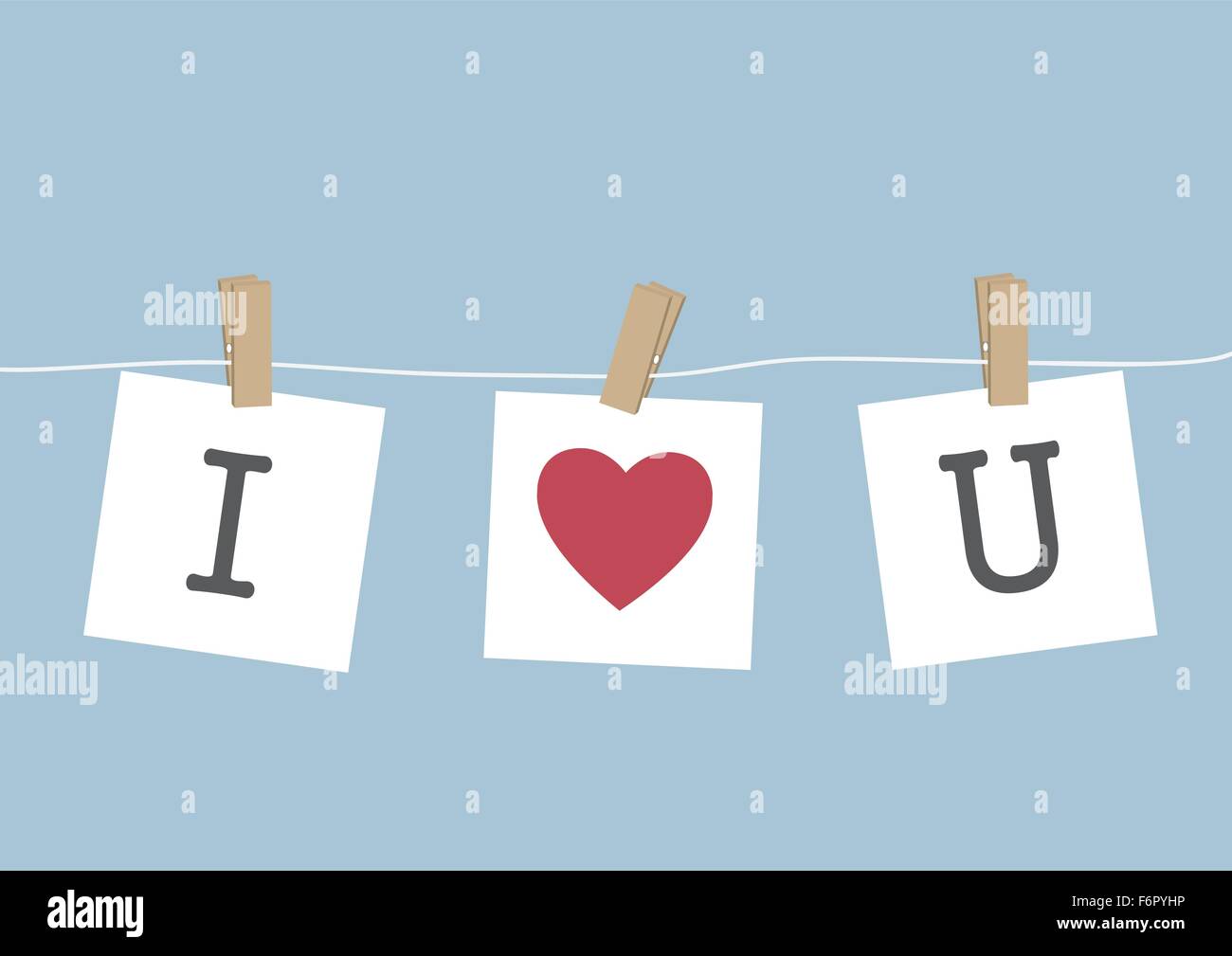 Red love letters on Stock Vector Images - Alamy