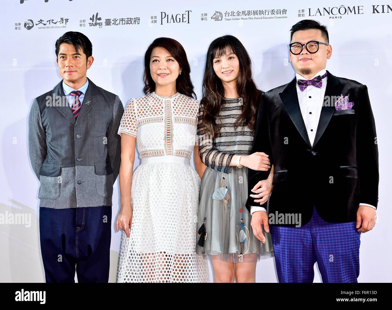 Taipei, Taiwan, China. 18th Nov, 2015. Aaron Kwok arrives Taipei for ...