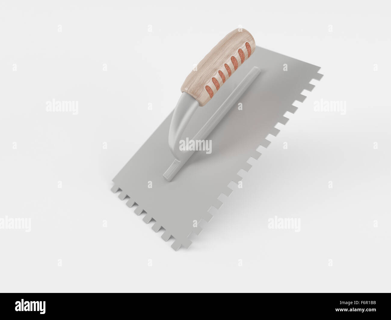 3d render of a builders trowel Stock Photo - Alamy