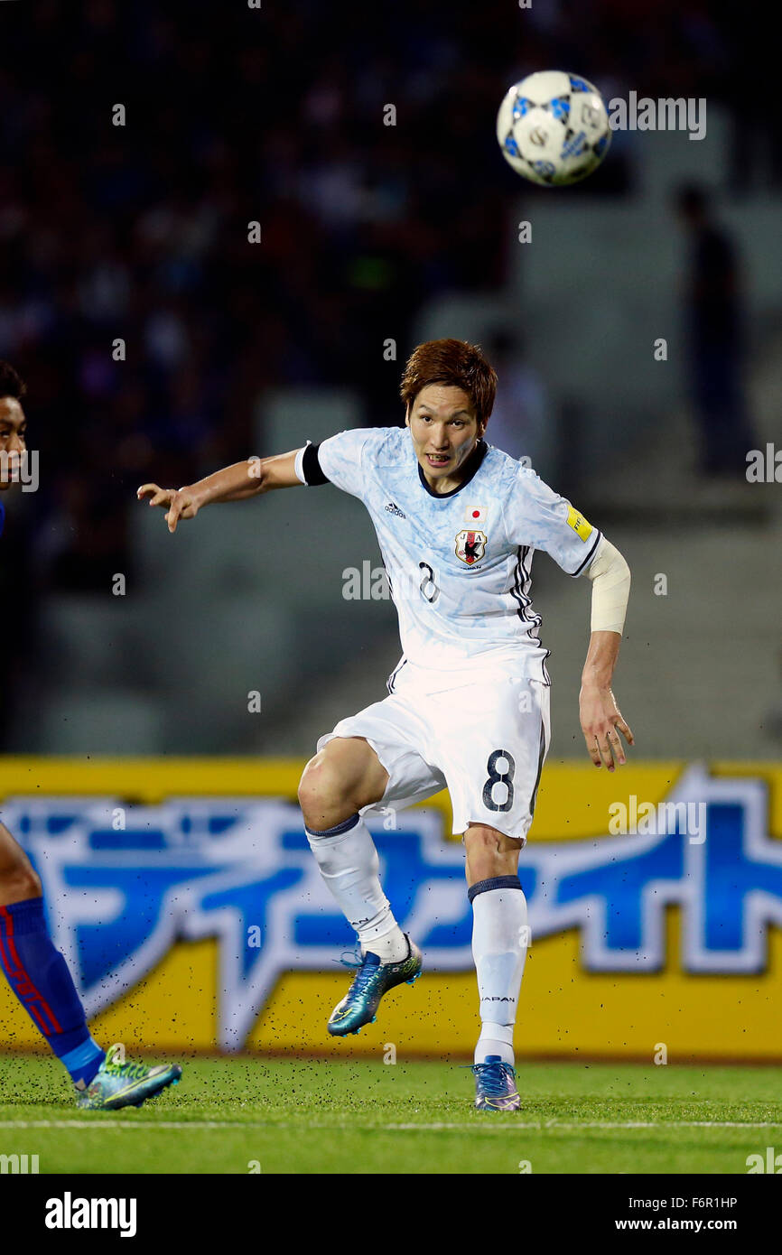 Phnom Penh, Cambodia. 17th Nov, 2015. Genki Haraguchi (JPN) Football ...
