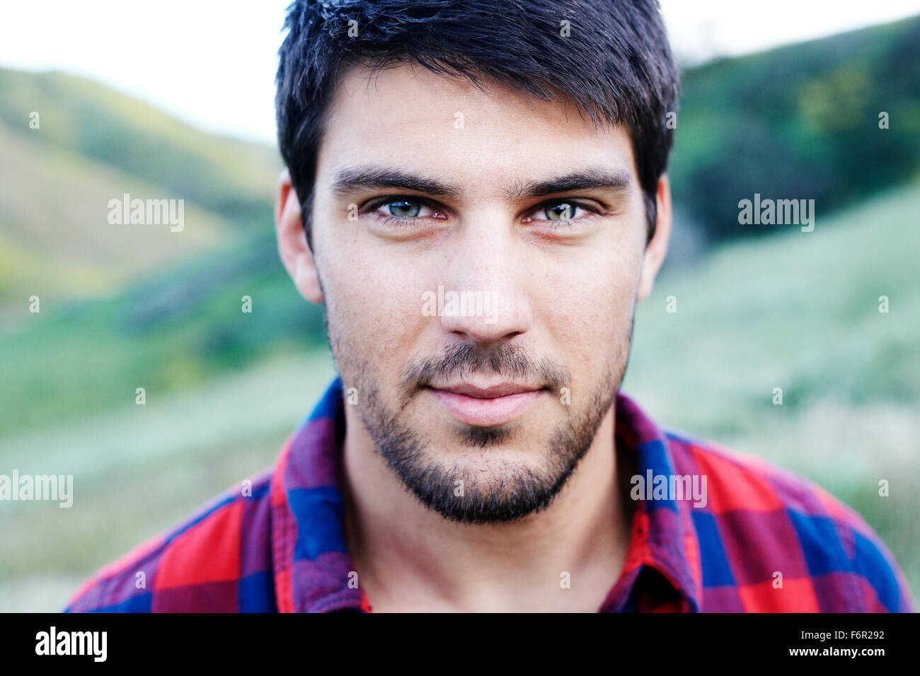 Smiling black caucasian men hi-res stock photography and images - Alamy