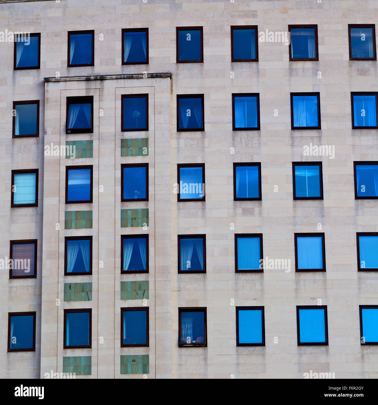 windows in the city of london home and office skyscraper building Stock ...