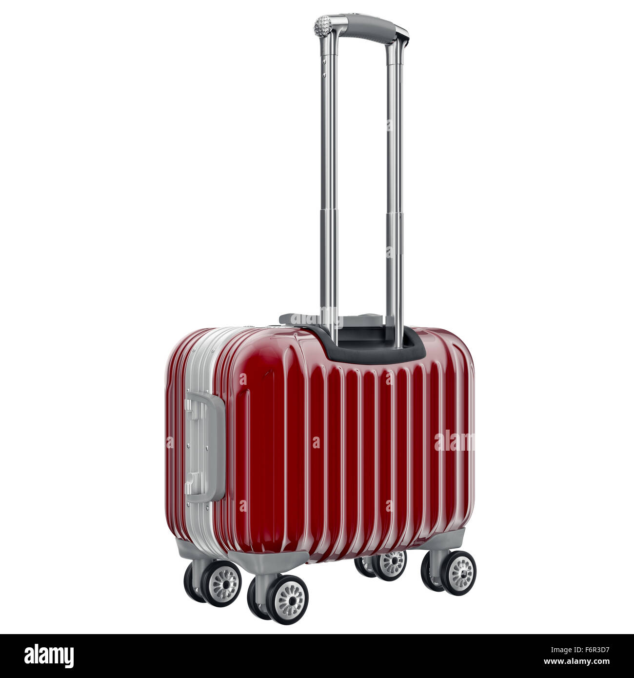 Small red luggage Stock Photo - Alamy