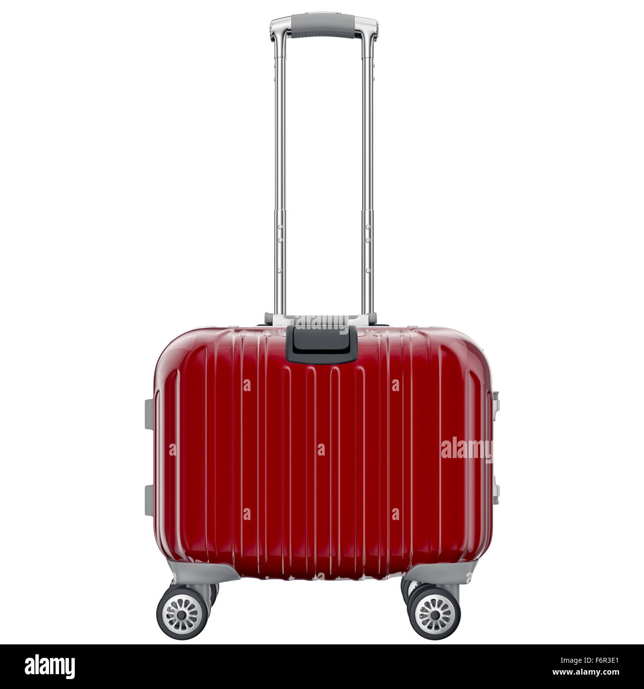 Red carry on luggage hi-res stock photography and images - Alamy