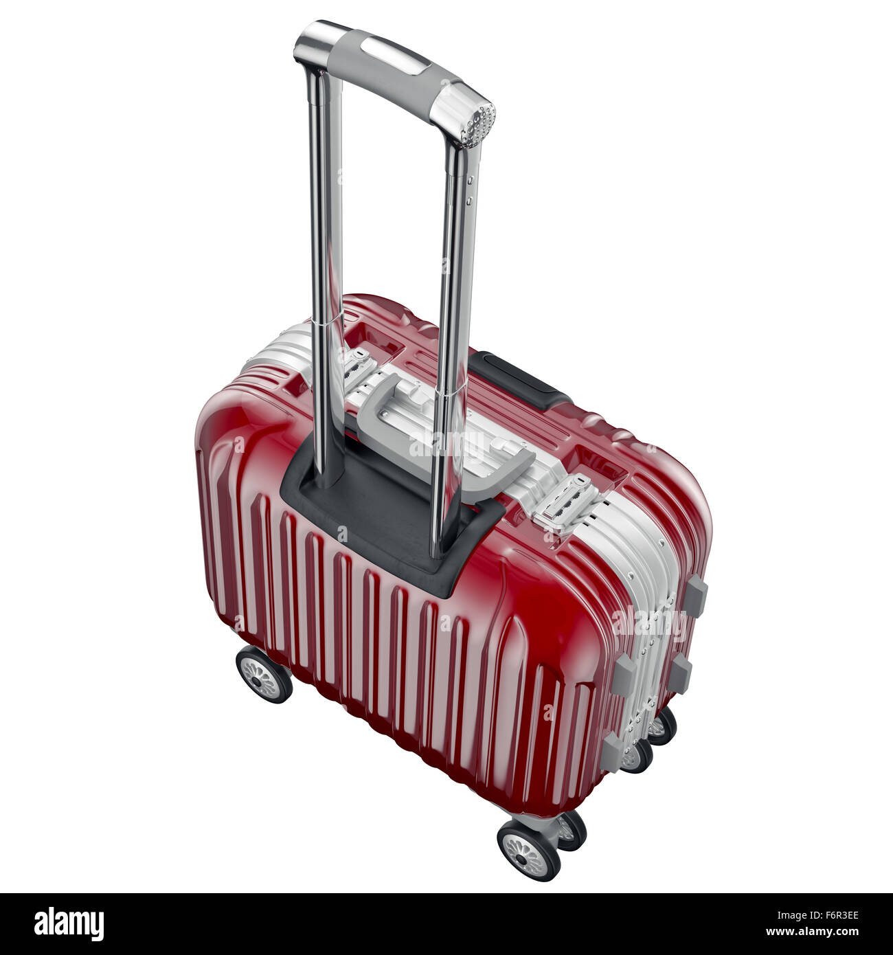 luggage small red Stock Photo - Alamy