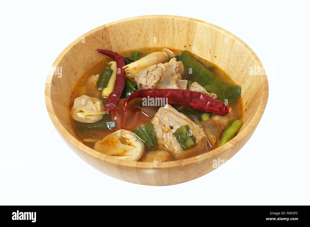 Food asian dish spicy Cut Out Stock Images & Pictures - Alamy