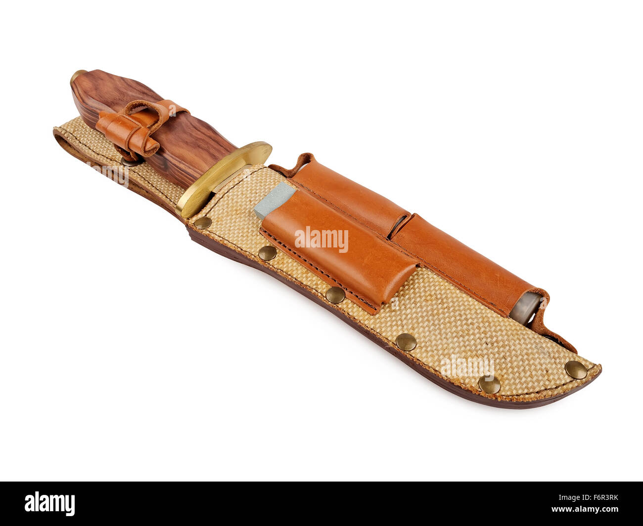 dagger in scabbard isolated on white background, studio shot Stock ...