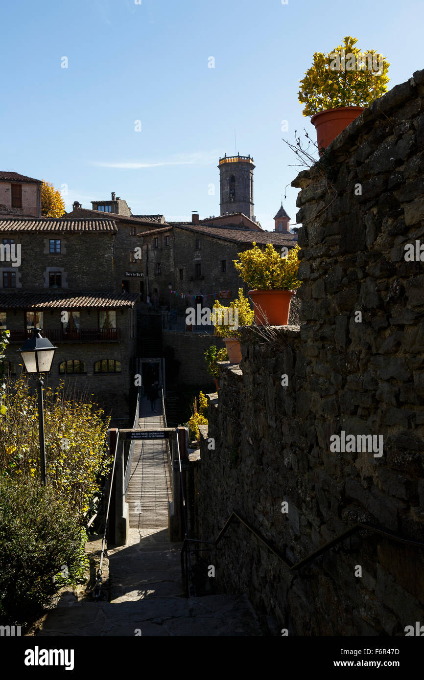 Rupit bridge. Osona Region. Barcelona. Cataluña. Spain. Europe Stock ...