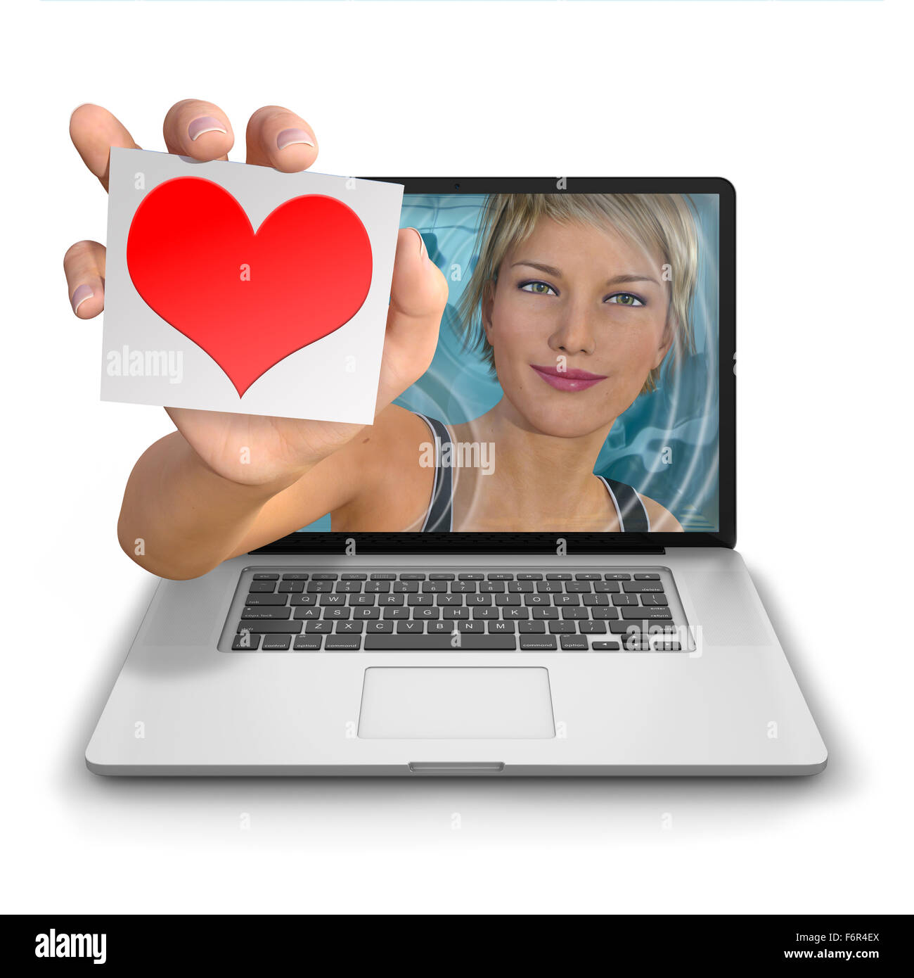 Heart logo hi-res stock photography and images - Alamy