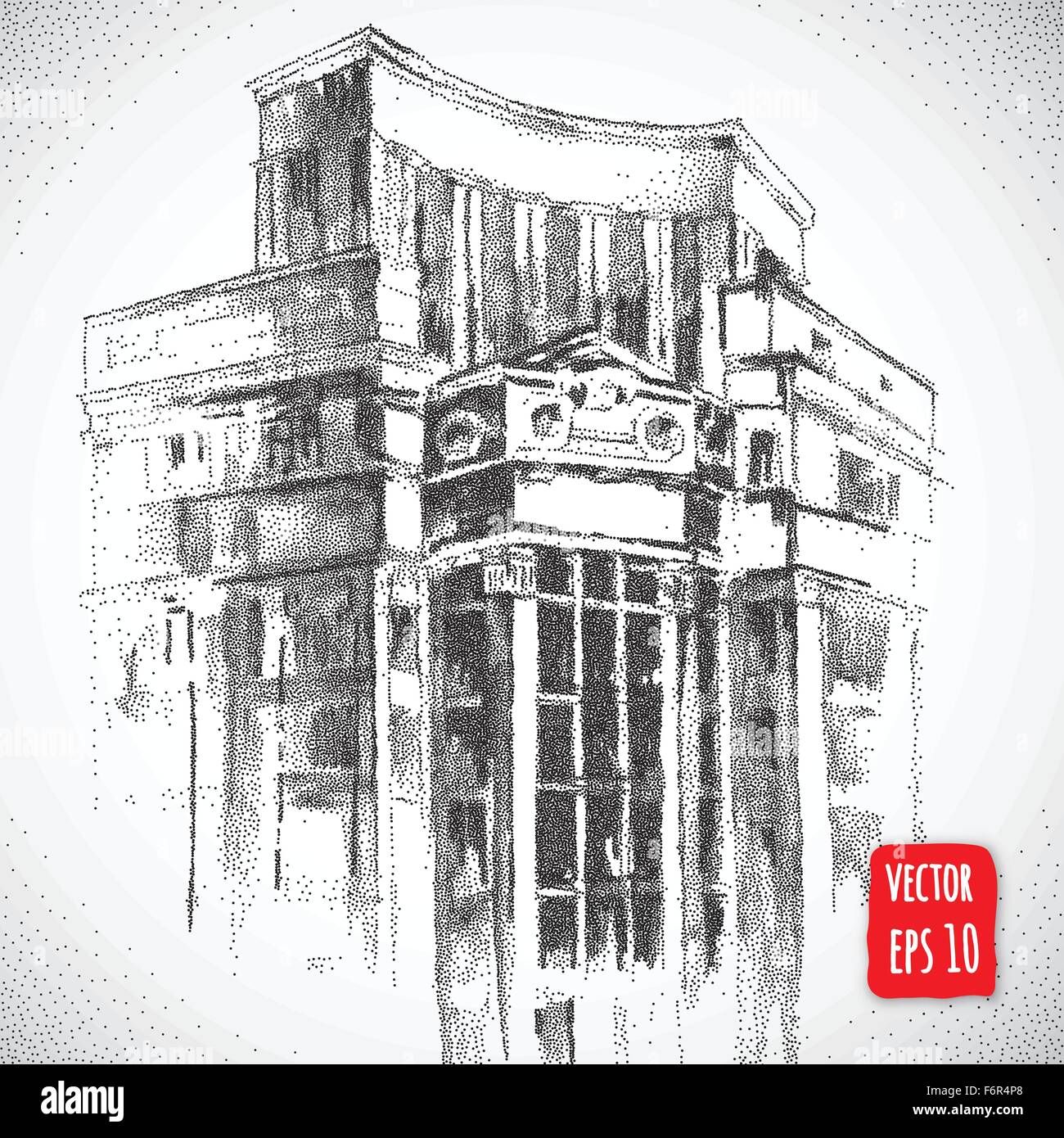 Hand drawn City building Stock Vector Image & Art - Alamy