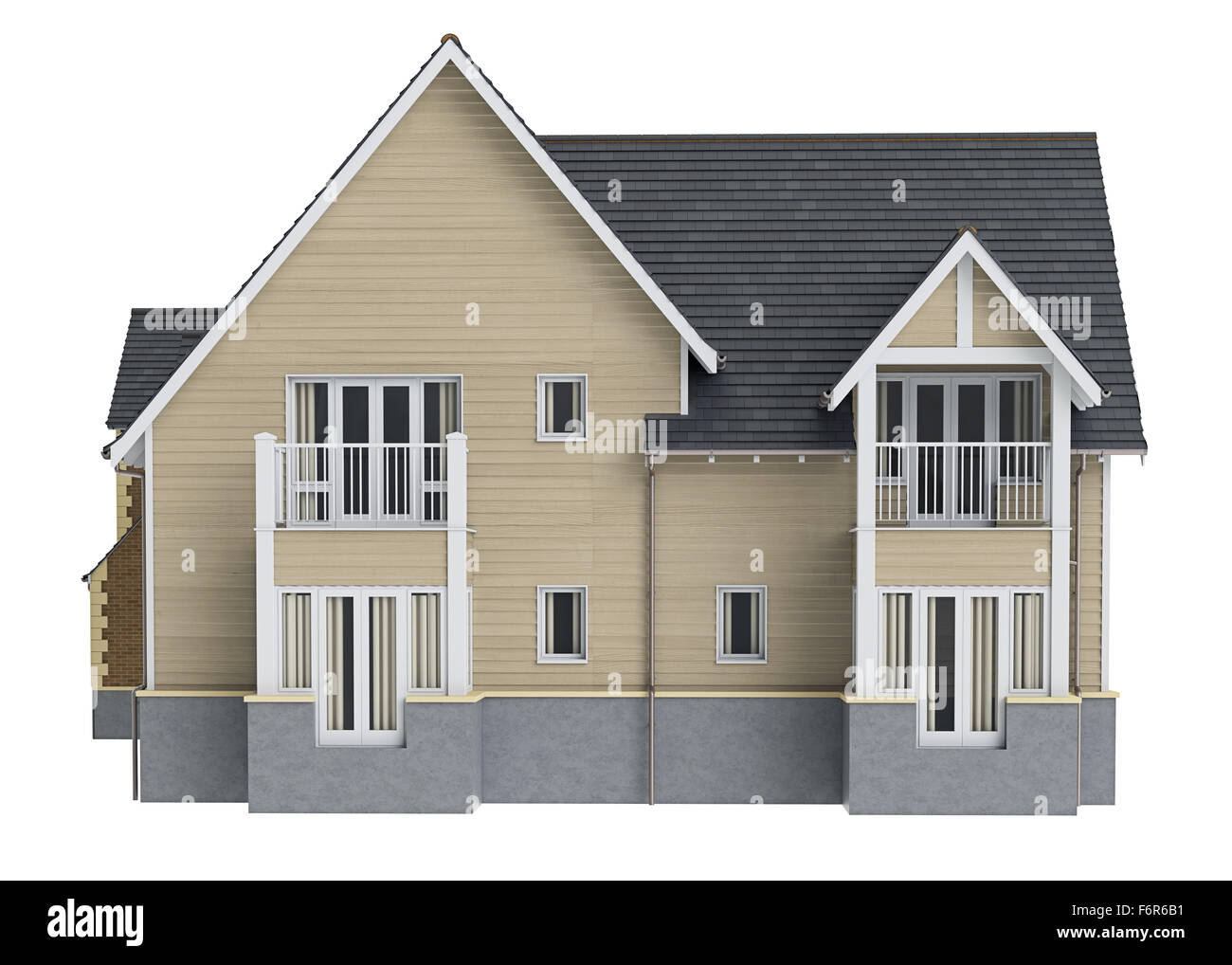 House siding Cut Out Stock Images & Pictures - Alamy