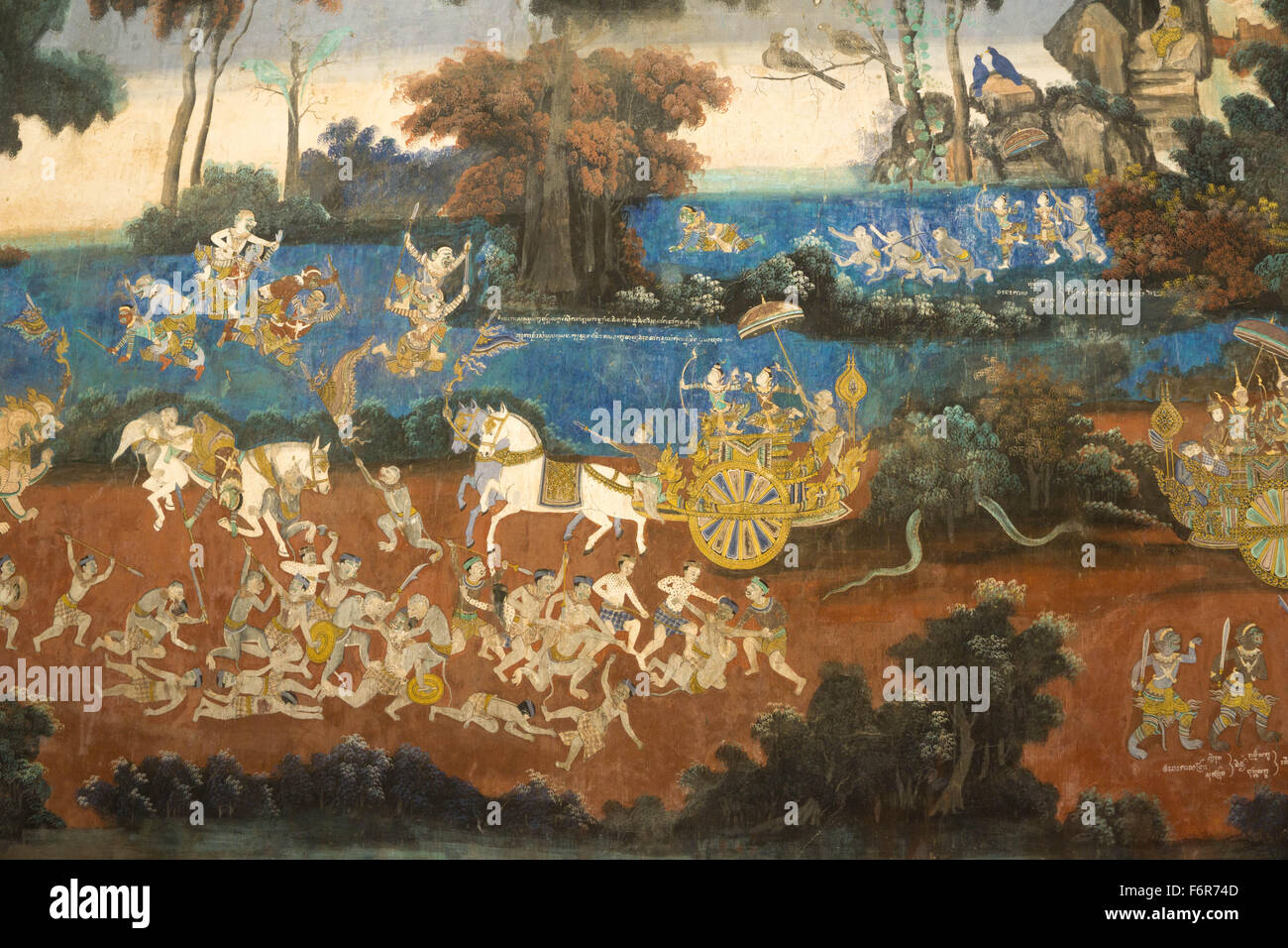 Silver pagoda reamker cambodia hi-res stock photography and images - Alamy