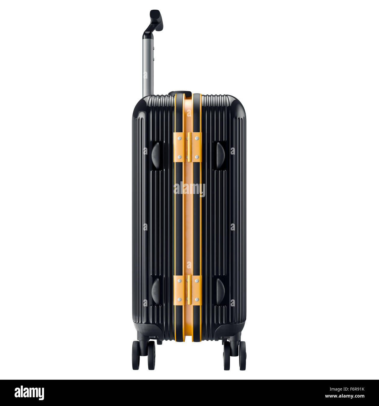 Luggage for travel, side view Stock Photo - Alamy