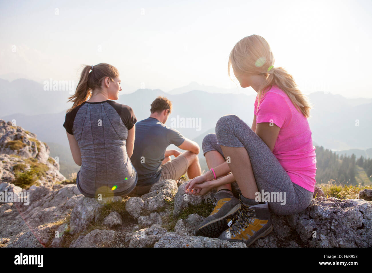 Friends resting hi-res stock photography and images - Alamy