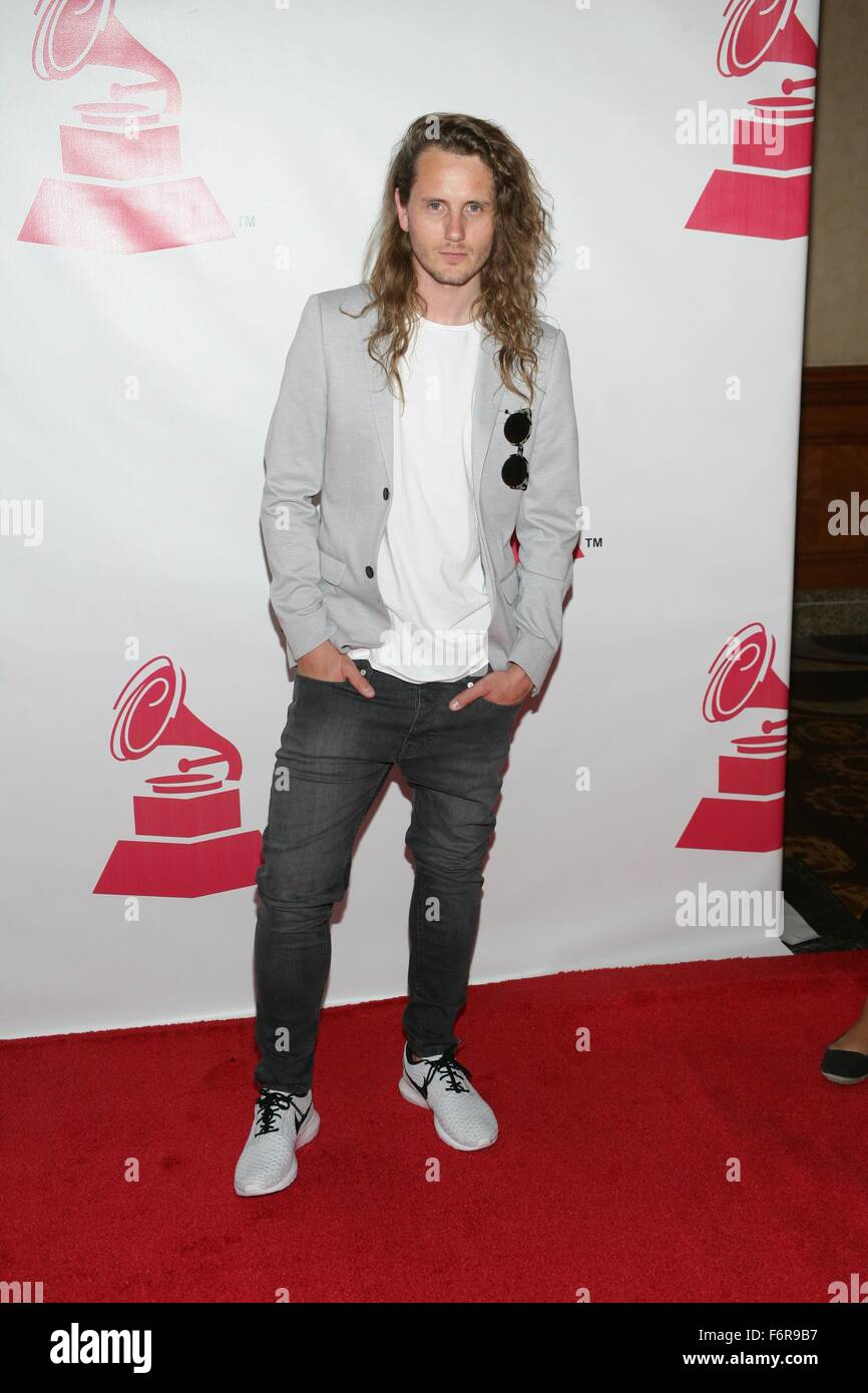 Andres Nusser de Astro at arrivals for 2015 Latin Recording Academy ...