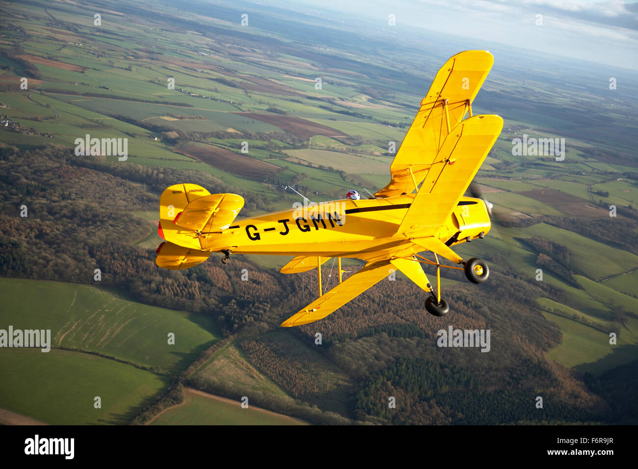 Bright Yellow Aircraft High Resolution Stock Photography and Images - Alamy