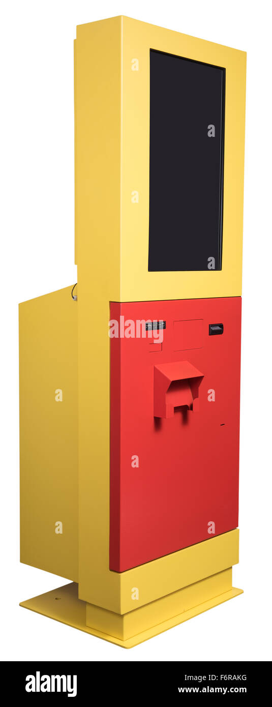 atm machine isolated on white Stock Photo - Alamy