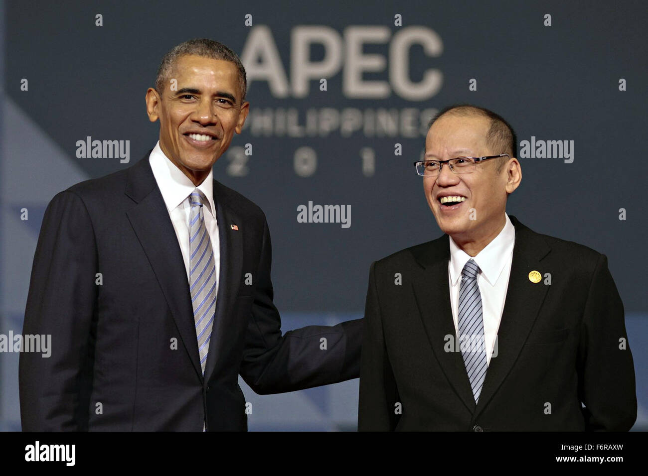 Manila, Philippines. 19th November, 2015. U.S. President Barack Obama ...