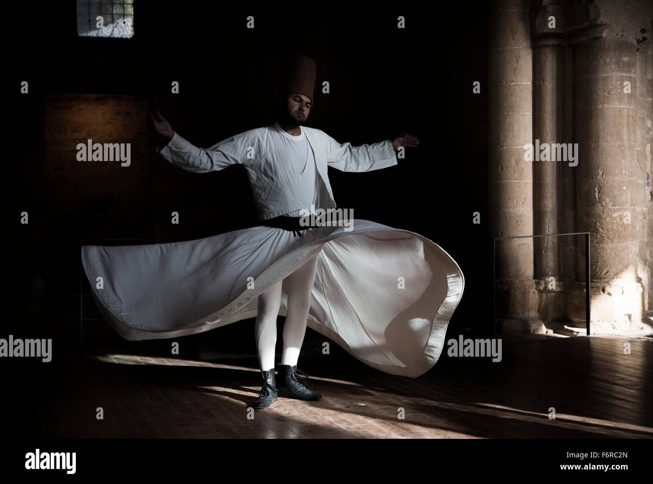 Whirling Dervishes dance in Nicosia, northern Cyprus Stock Photo - Alamy