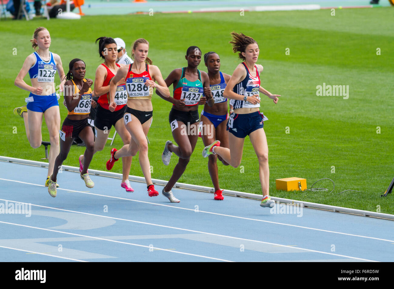 Jessica Judd of Great Britain,800m,20th World Junior Athletics ...