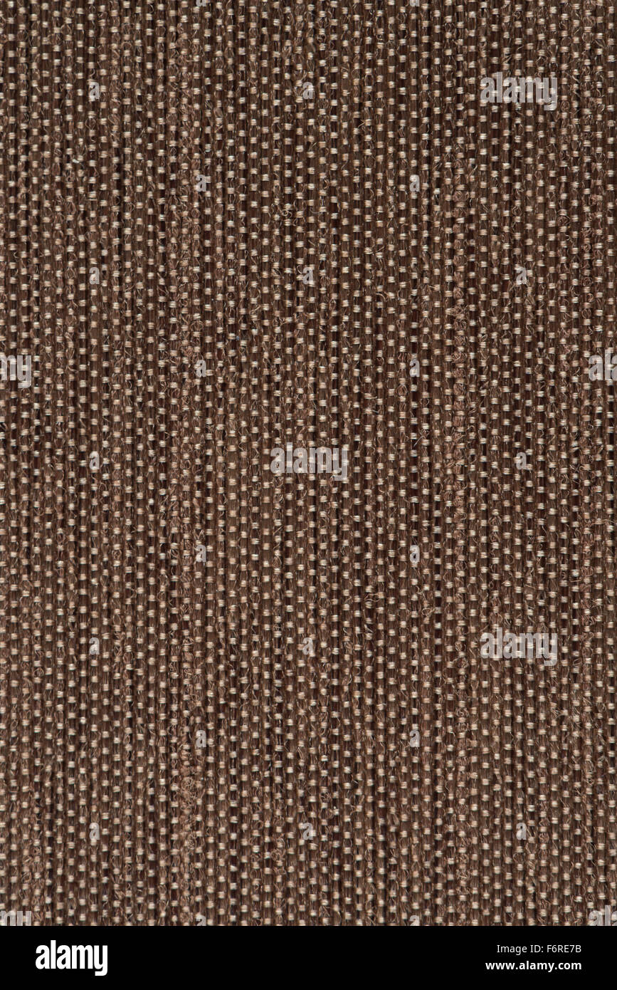 Closeup detail of brown fabric texture background Stock Photo - Alamy