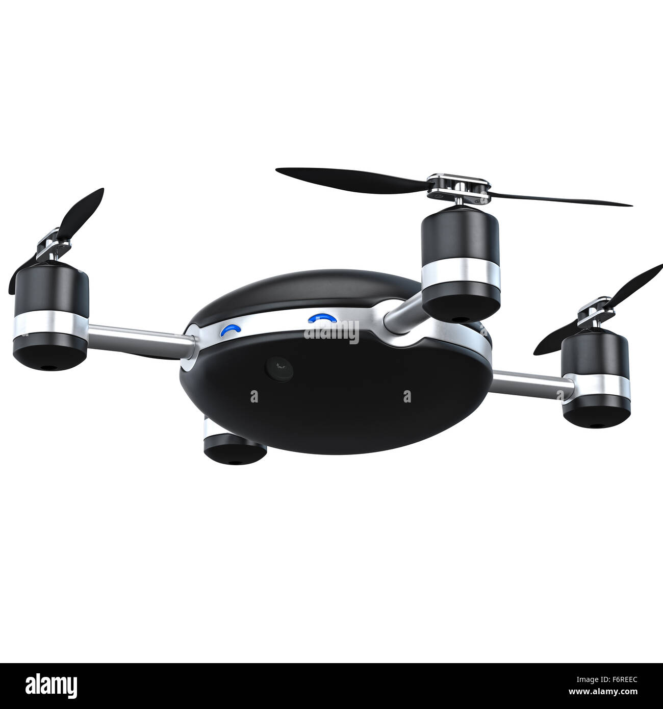 Flying automatic drone Stock Photo - Alamy