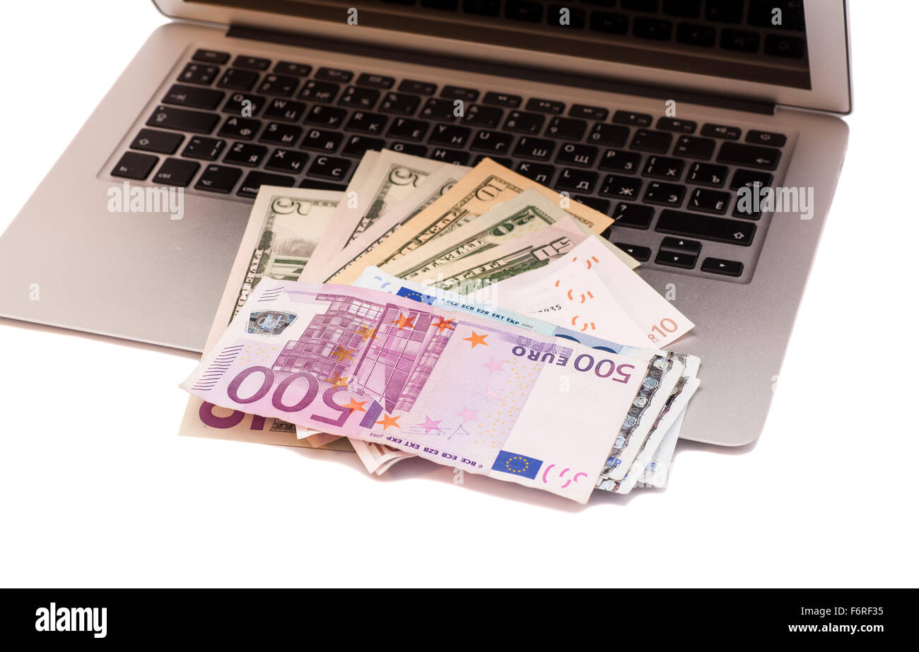 Open laptop screen bill hi-res stock photography and images - Alamy