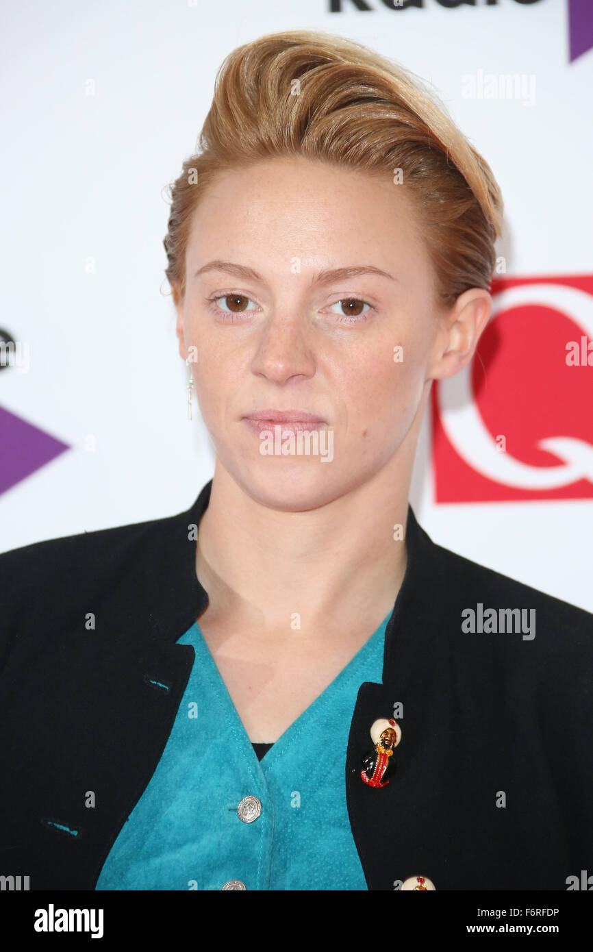 The Q Awards 2015 - Arrivals Featuring: La Roux Where: London, United ...