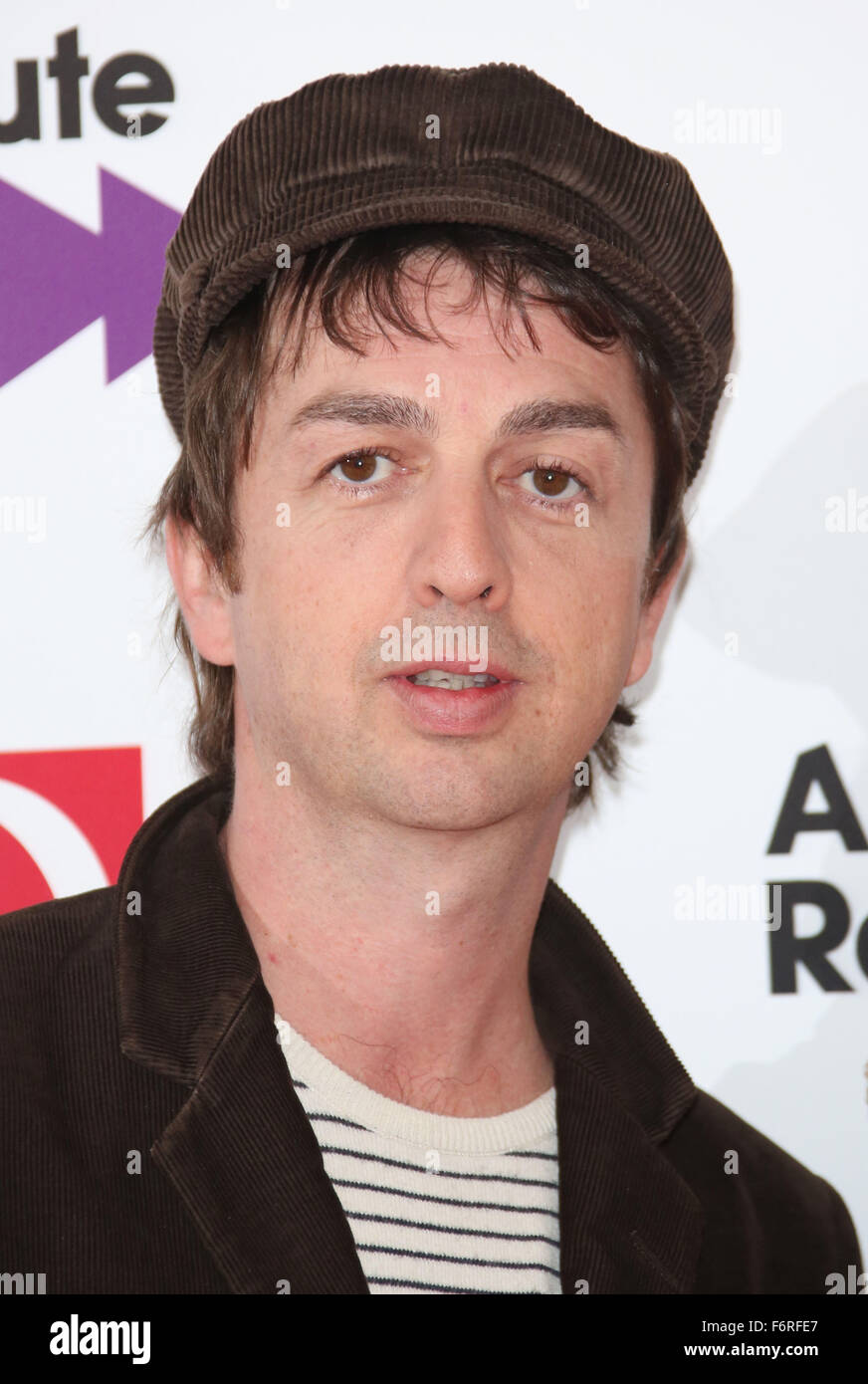 The Q Awards 2015 - Arrivals Featuring: Danny Goffey Where: London ...