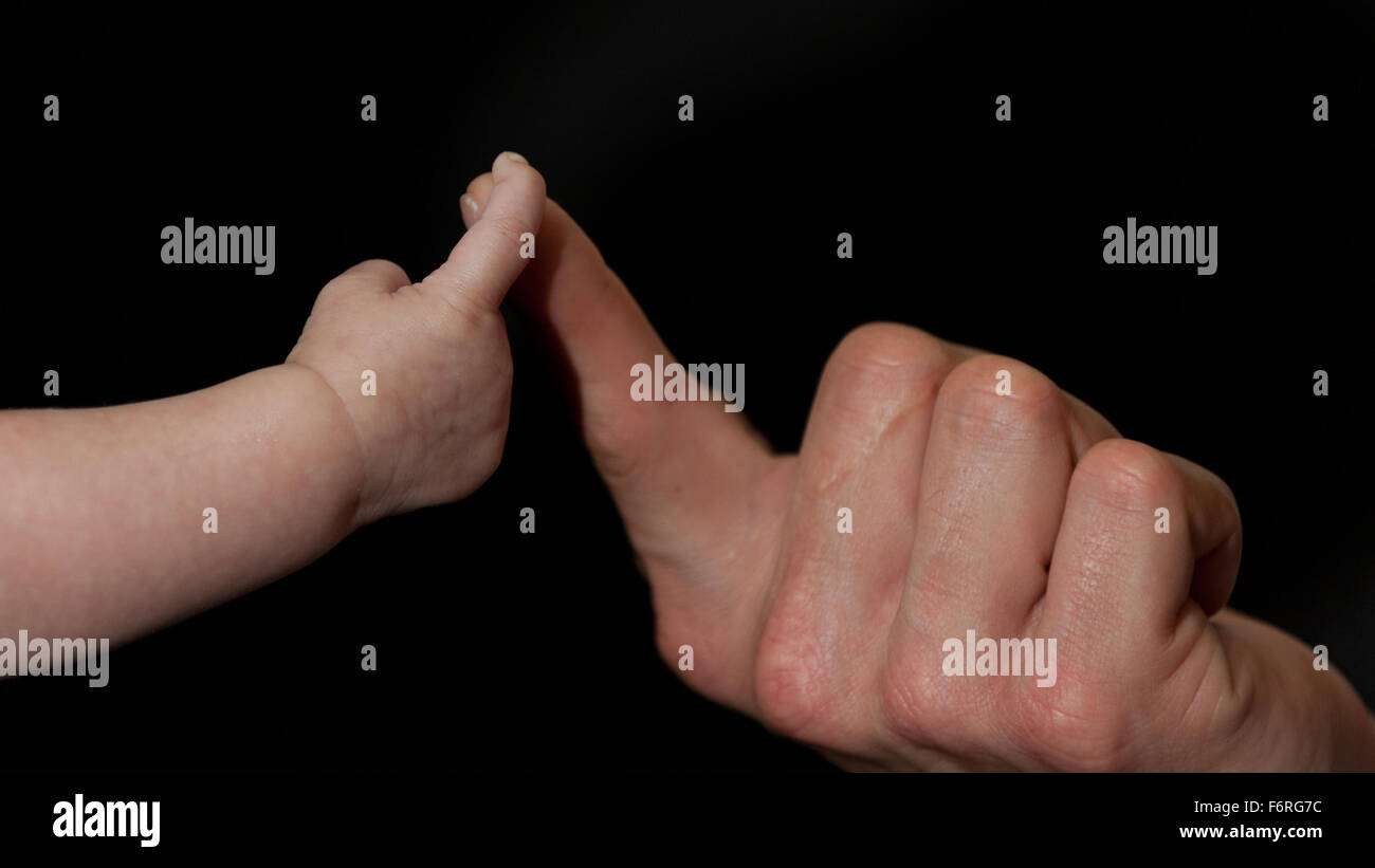 Babyfinger hi-res stock photography and images - Alamy