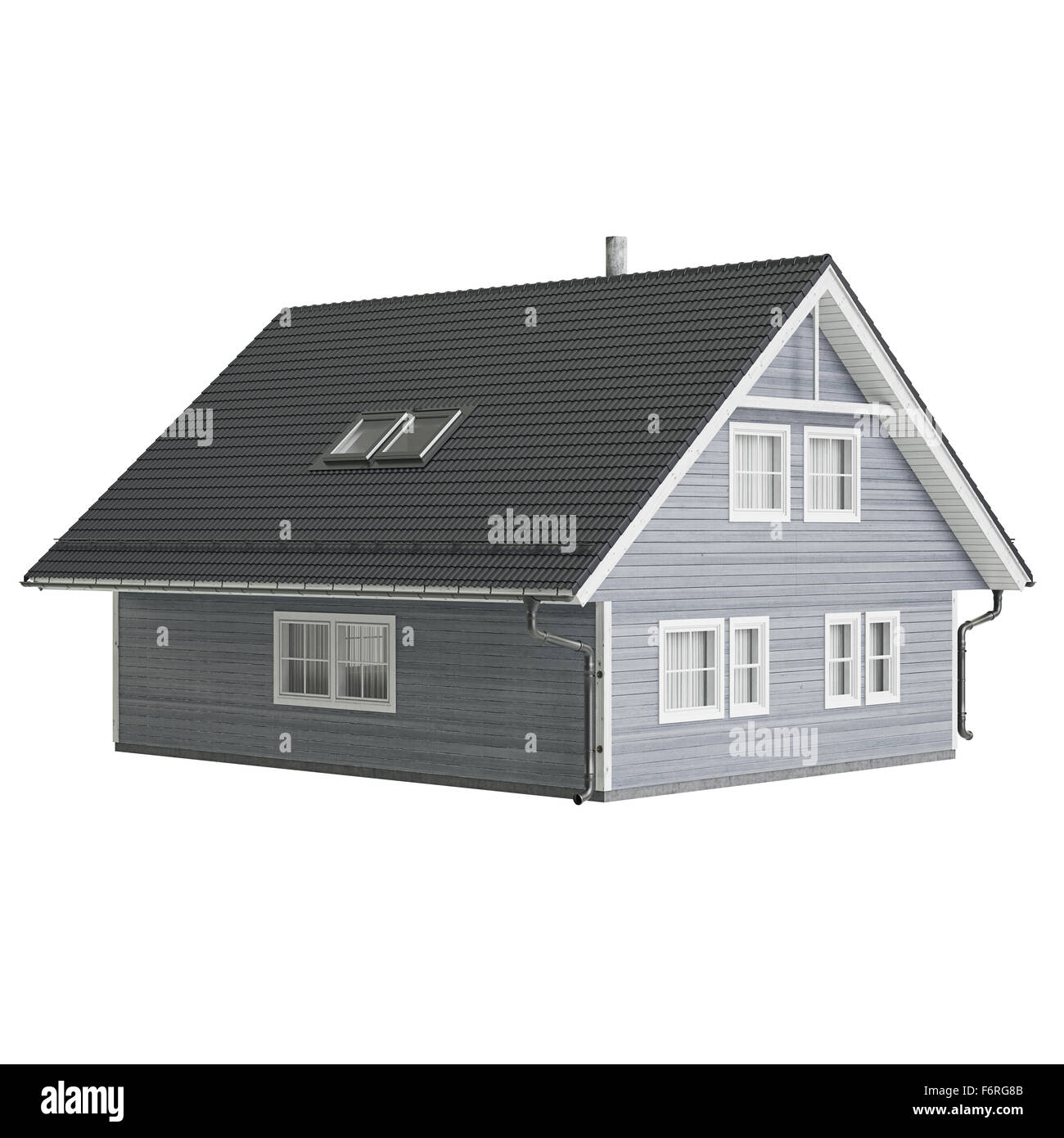 Classic cottage design Cut Out Stock Images & Pictures - Alamy