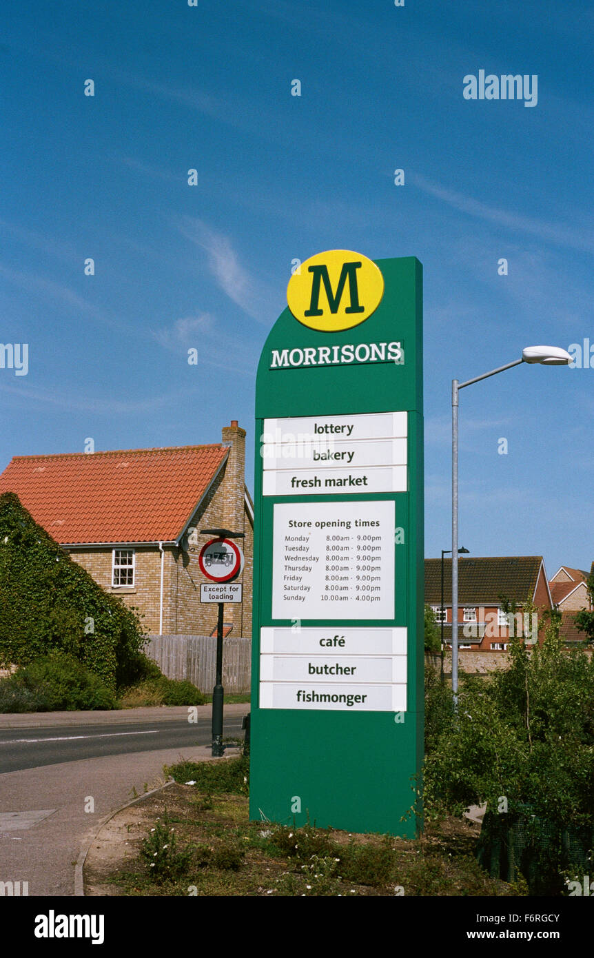 Morrison supermarket british england hi-res stock photography and ...