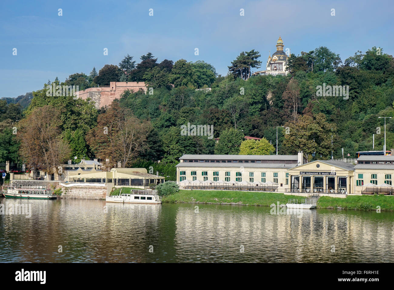View from the Cechuv Bridge in Prague Stock Photo - Alamy