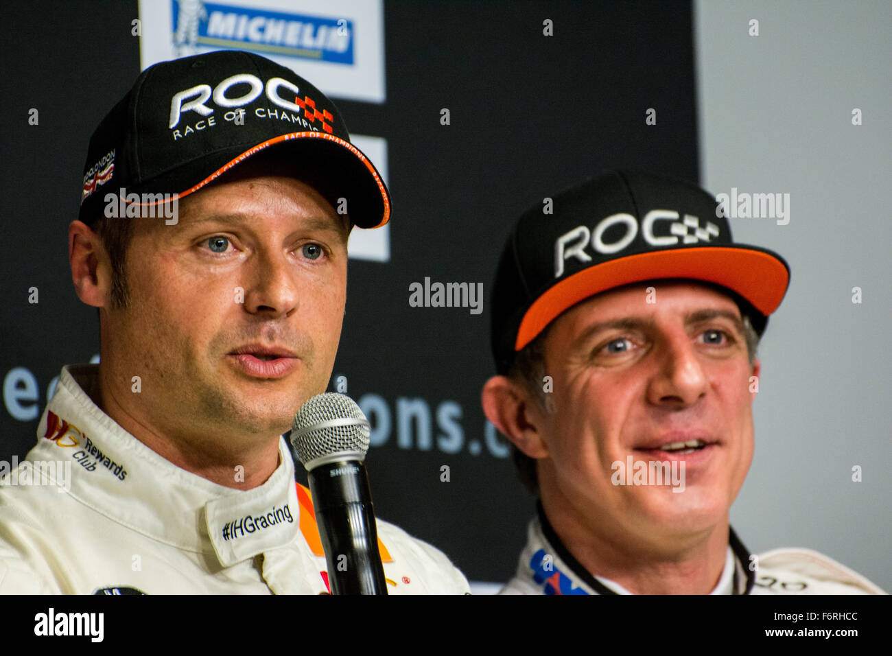 London, UK. 19th November, 2015. Triple British Touring Car Champion ...