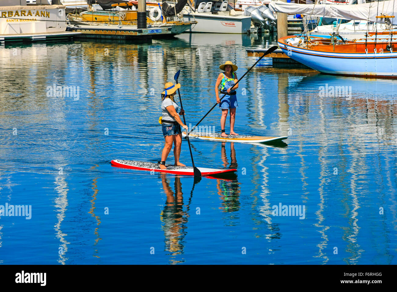 Two women paddling not men hi-res stock photography and images - Alamy