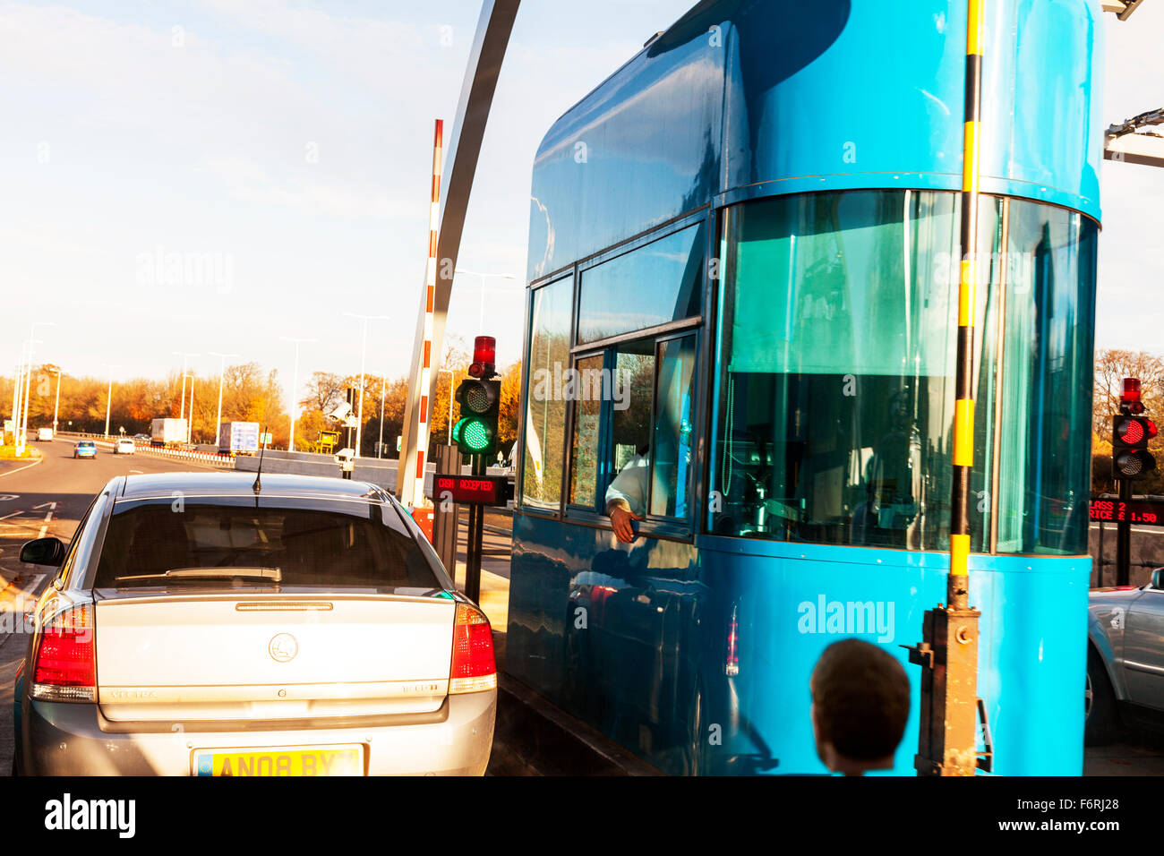 Toll payment booths hi-res stock photography and images - Alamy